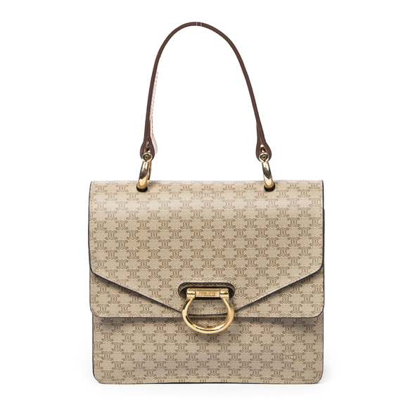 Celine | Bags | Celine Vintage Square Top Handle Double Flap | Poshmark